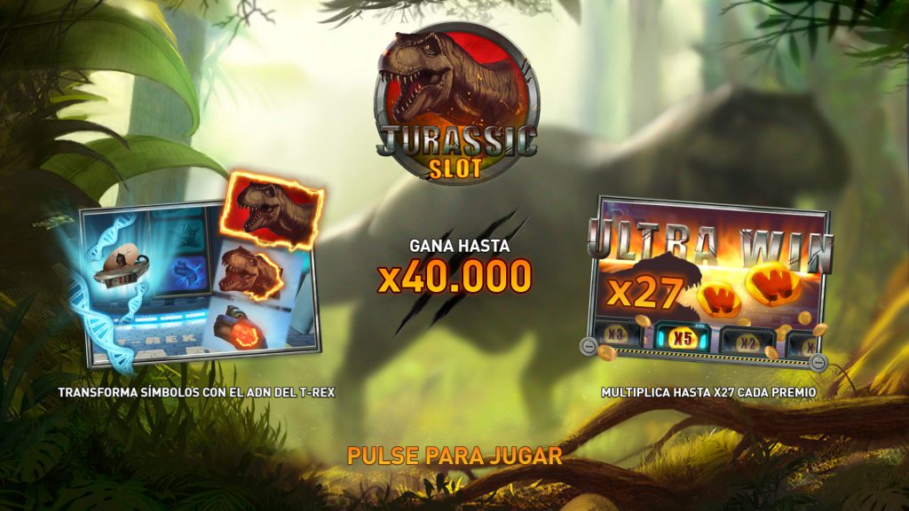 Lucha de dinosaurios en la nueva Jurassic Slot de Recreativos Franco ...